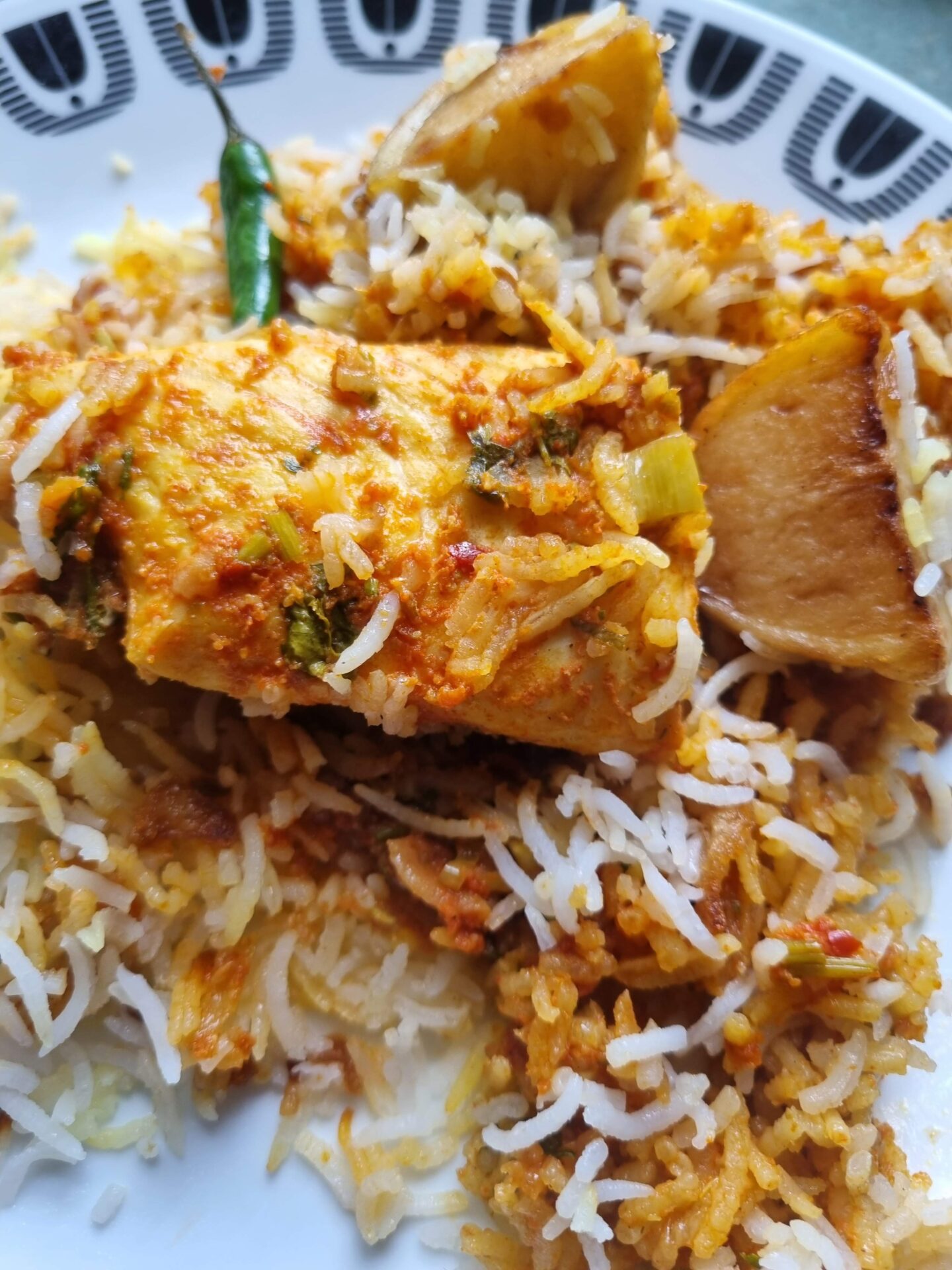 Fish Biryani - Haloodiefoodie.com