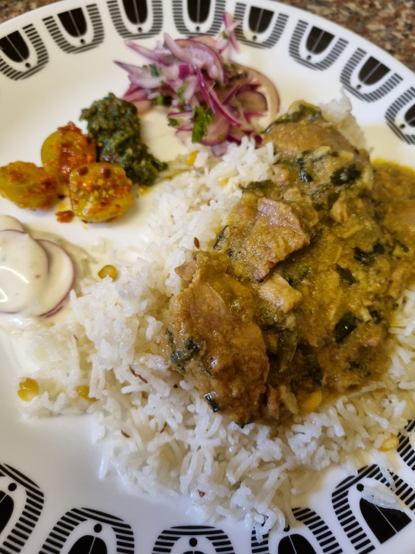 Daal Gosht (Baruchi style) - Haloodiefoodie.com