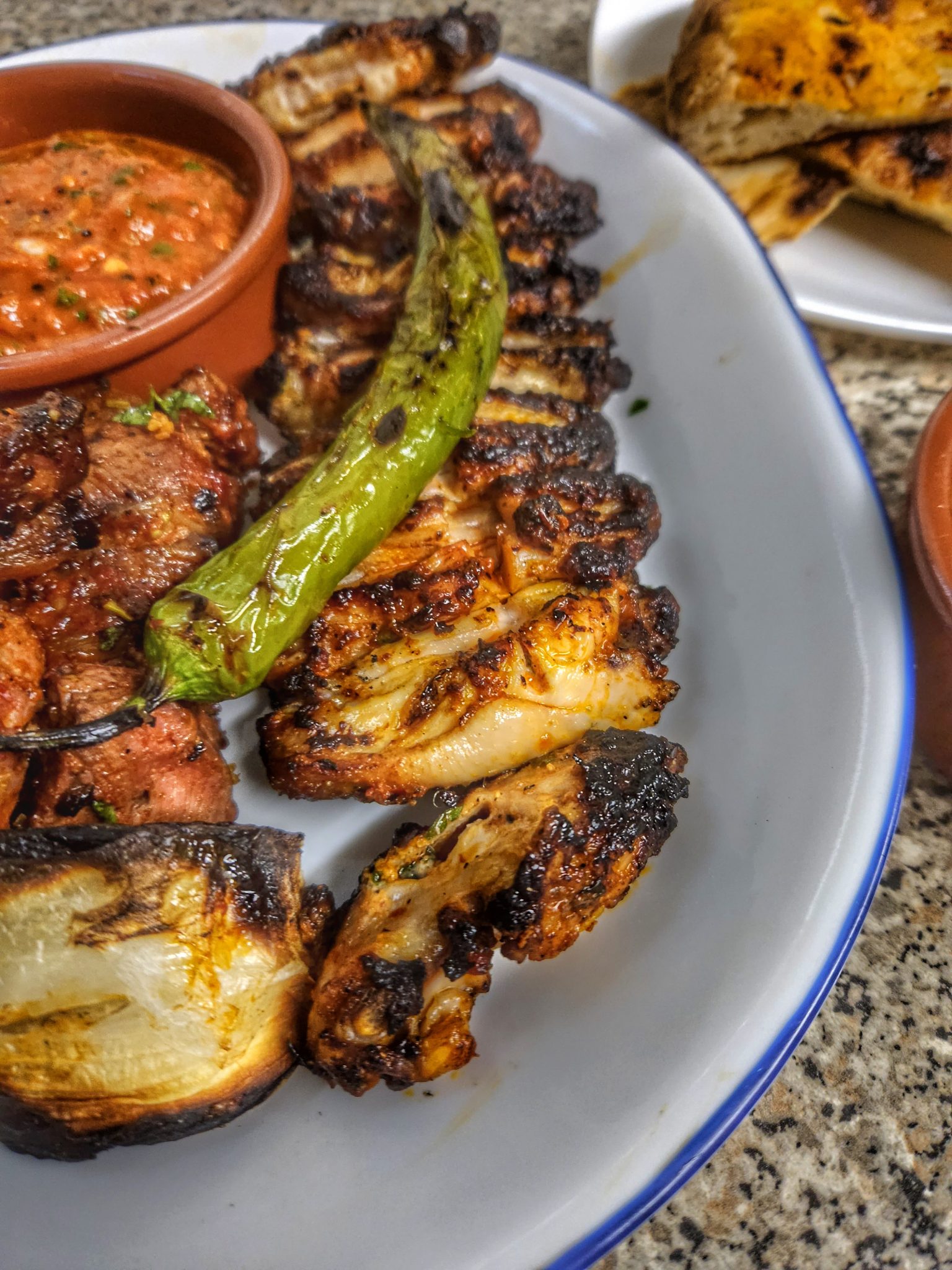 Turkish style BBQ wings - Haloodiefoodie.com