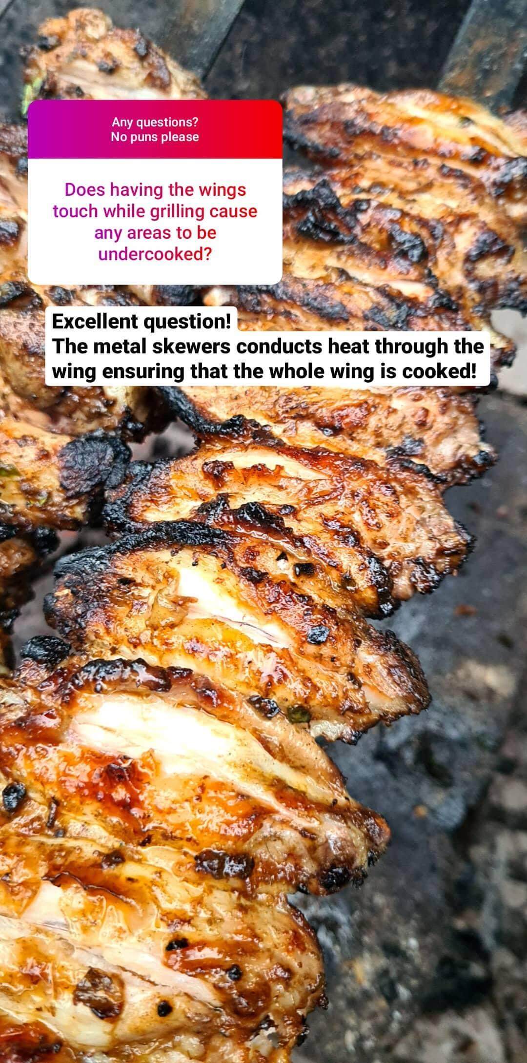 Turkish style BBQ wings - Haloodiefoodie.com