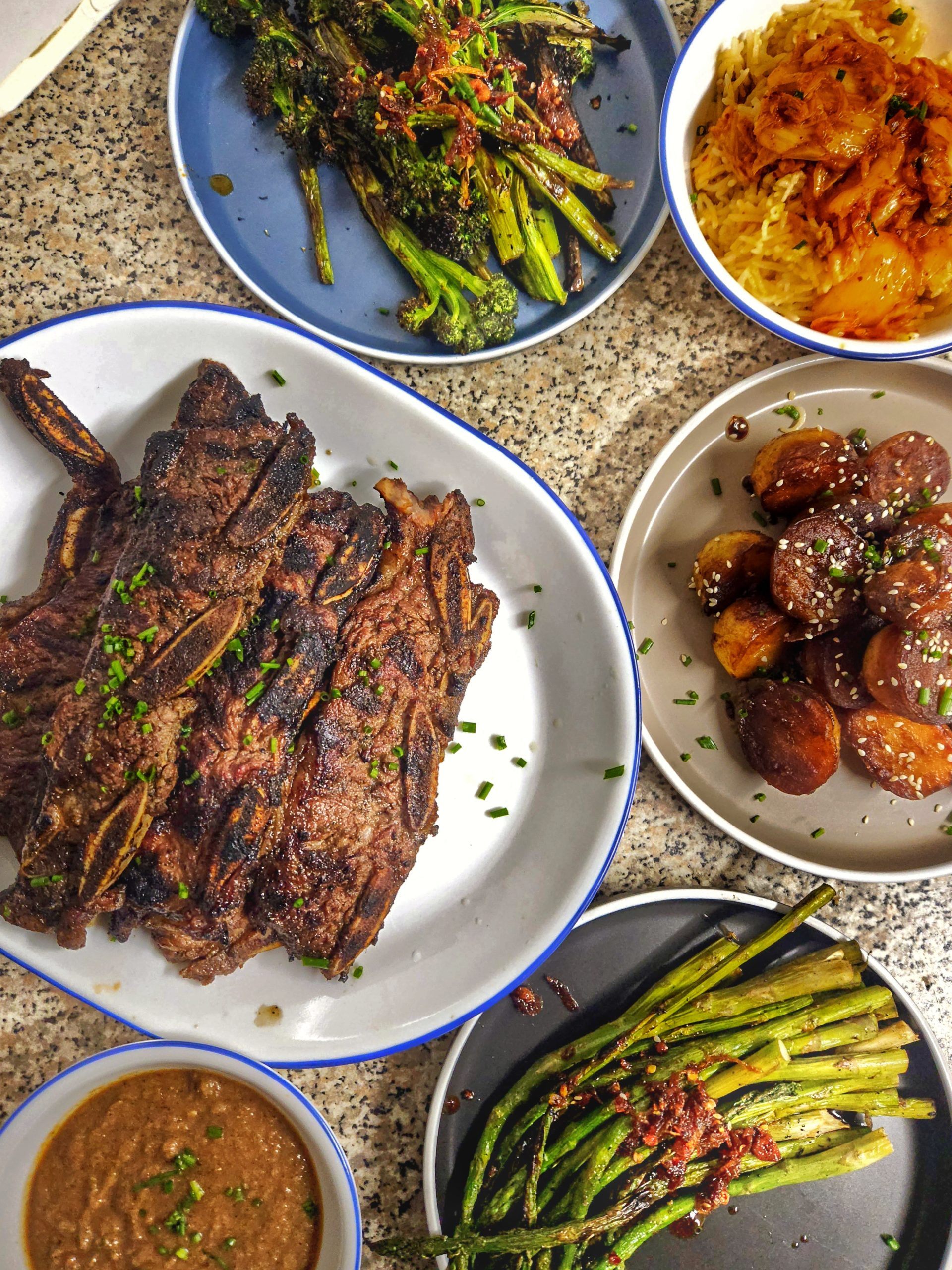 Korean Beef Ribs (Galbi) - Haloodiefoodie.com